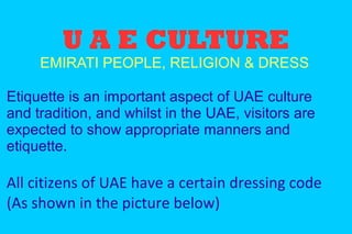 Culture of UAE | ODP