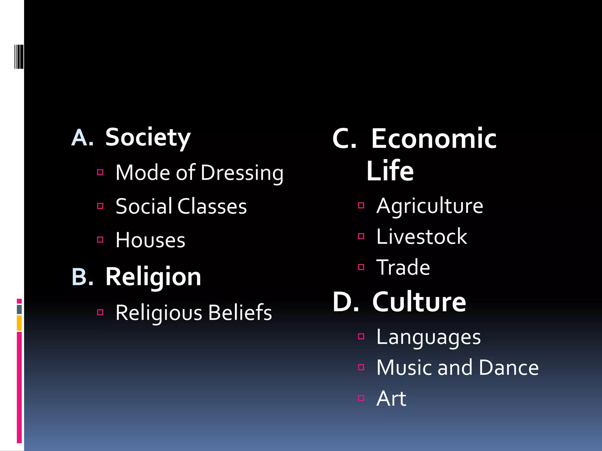 Culture & lifestyle of people during spanish period | PPTX