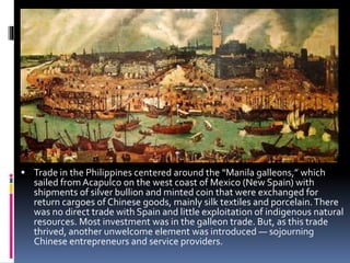 Culture & lifestyle of people during spanish period | PPTX