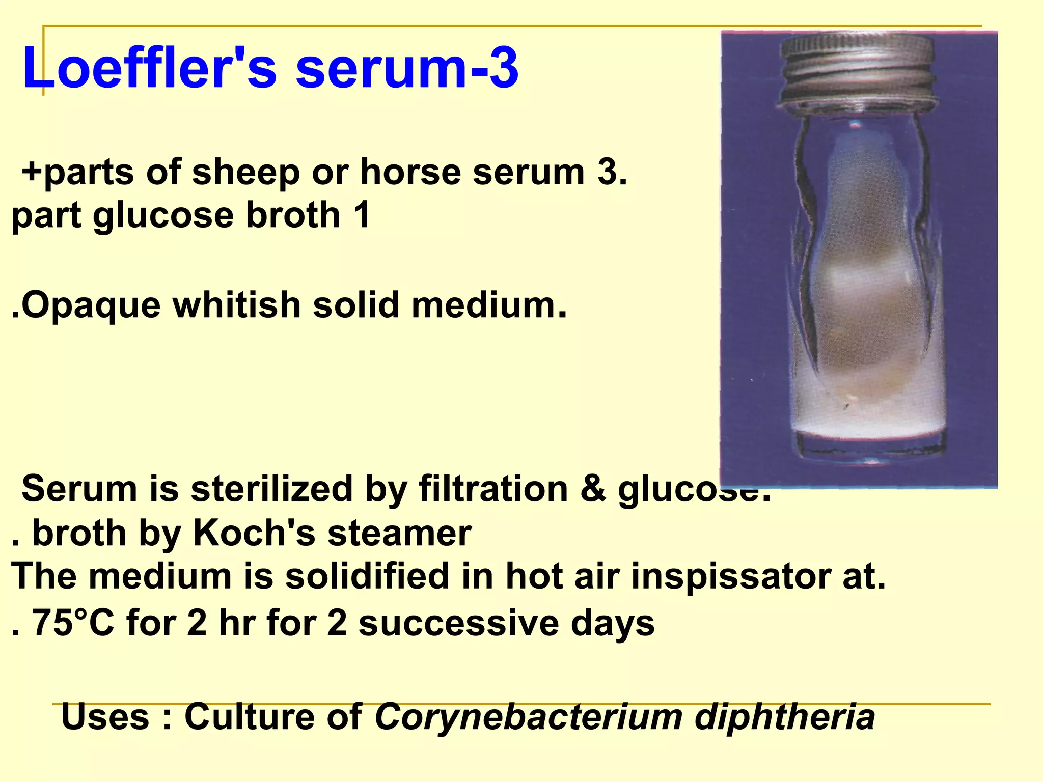 Bacterial Culture media | PPT