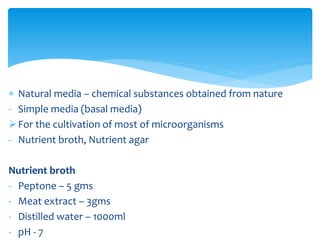 Culture media | PPT