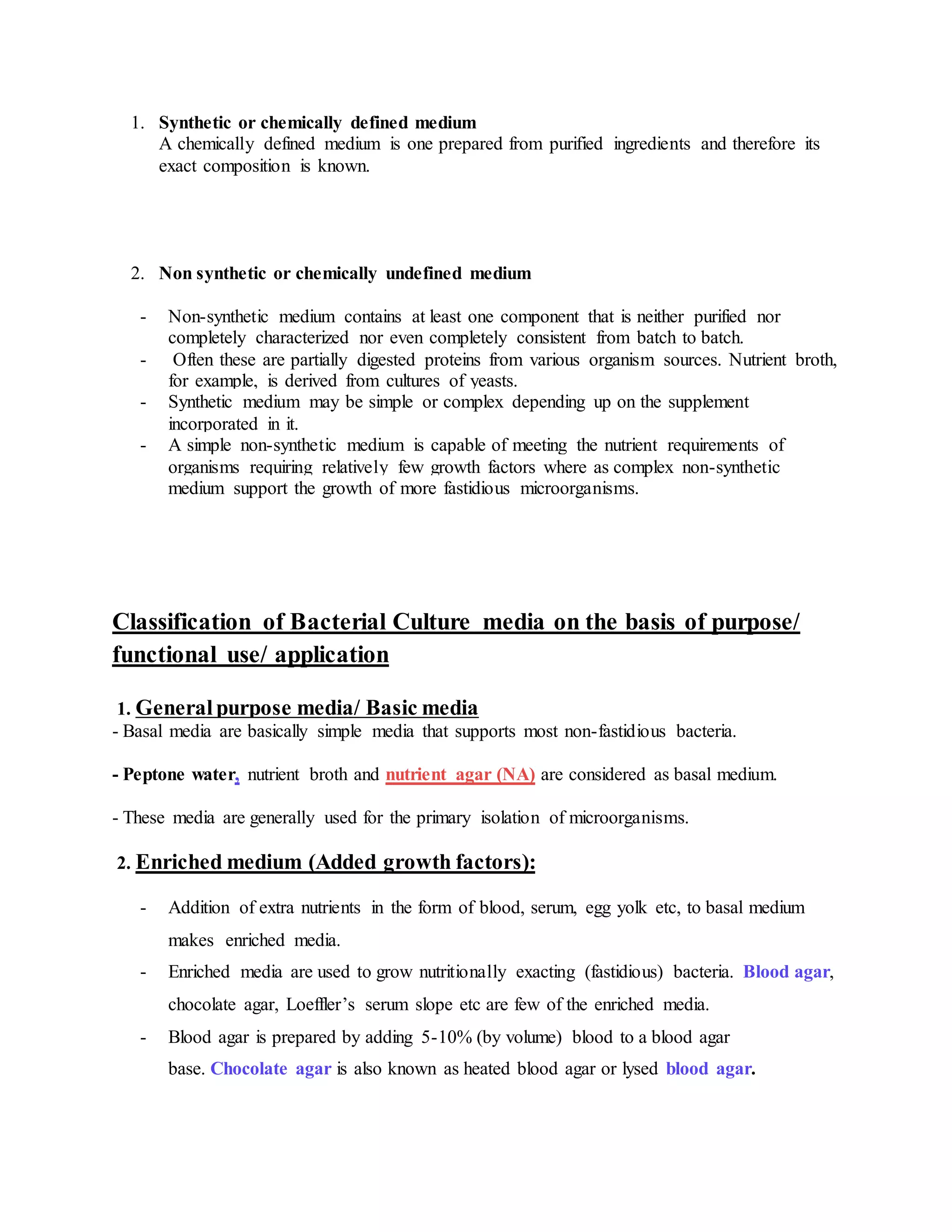 Culture media | DOCX