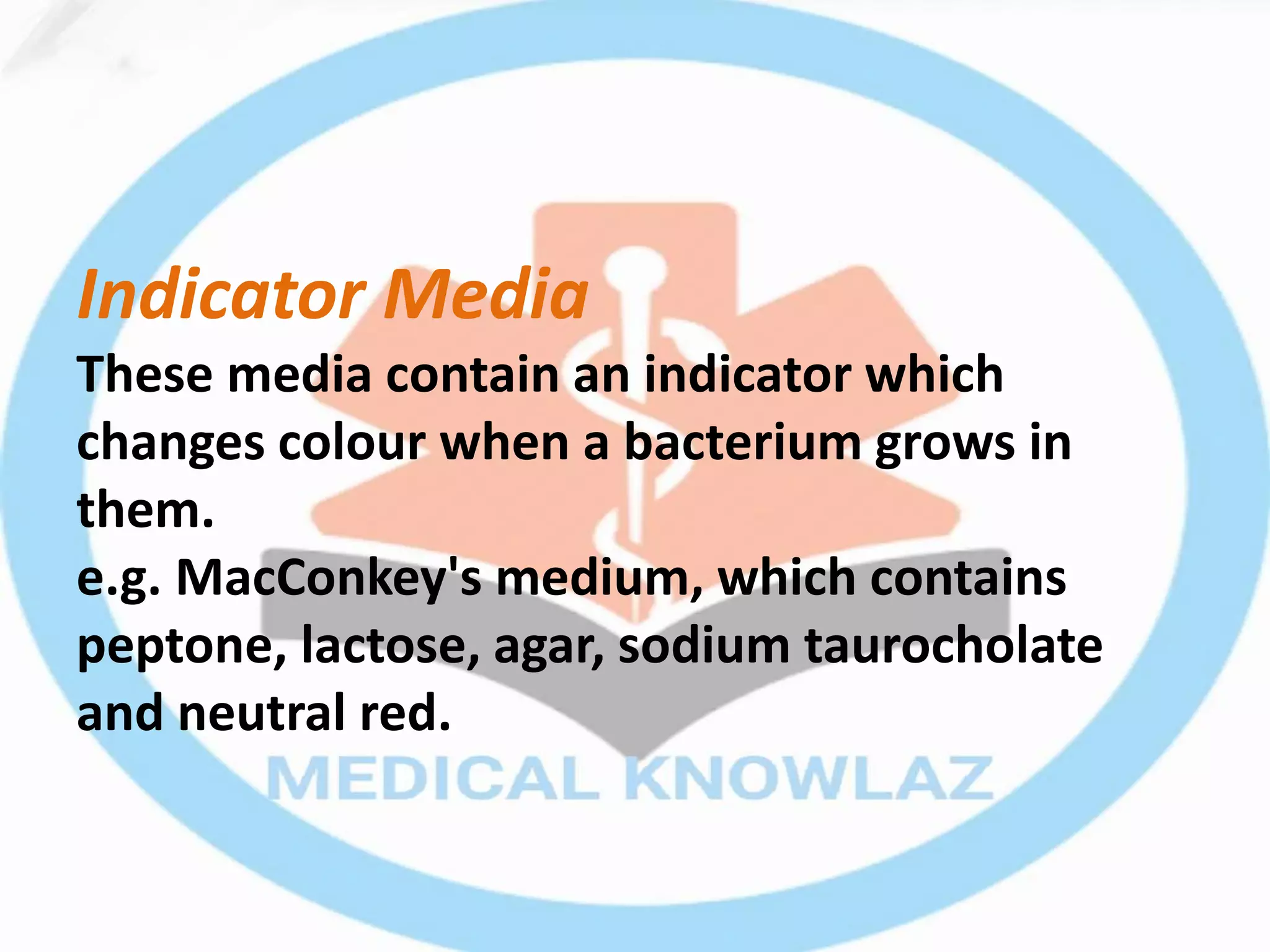 Culture media | PPTX | Chemistry | Science