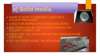 Culture Media | PPT