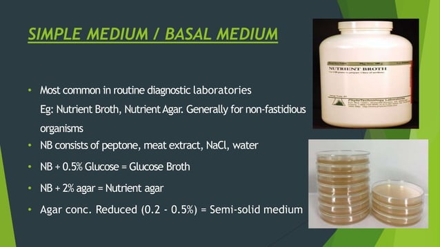 Culture media & Quality Control | PPTX