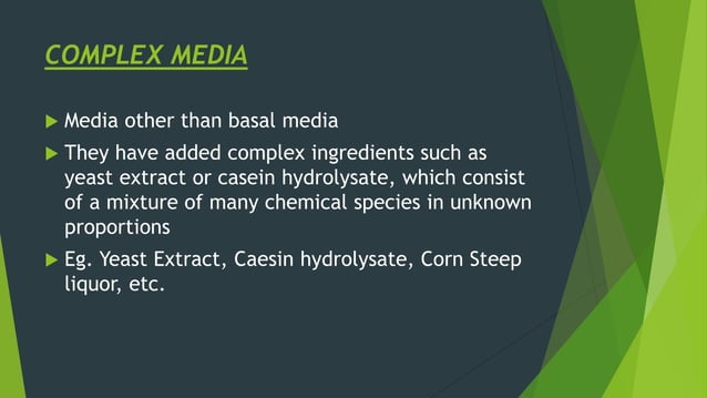 Culture media & Quality Control | PPTX