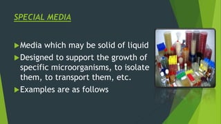 Culture media & Quality Control | PPTX