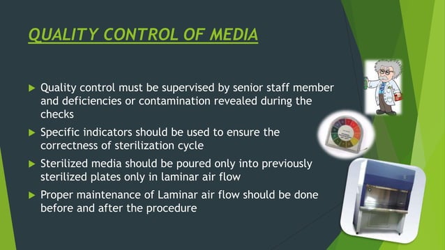 Culture media & Quality Control | PPTX