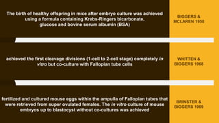 IVF CULTURE MEDIA HISTORICAL PERSPECTIVE | PPTX