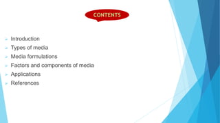 Culture media | PPT