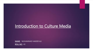 Culture Media and Bacterial Culture.pptx