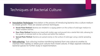 Culture Media and Bacterial Culture.pptx
