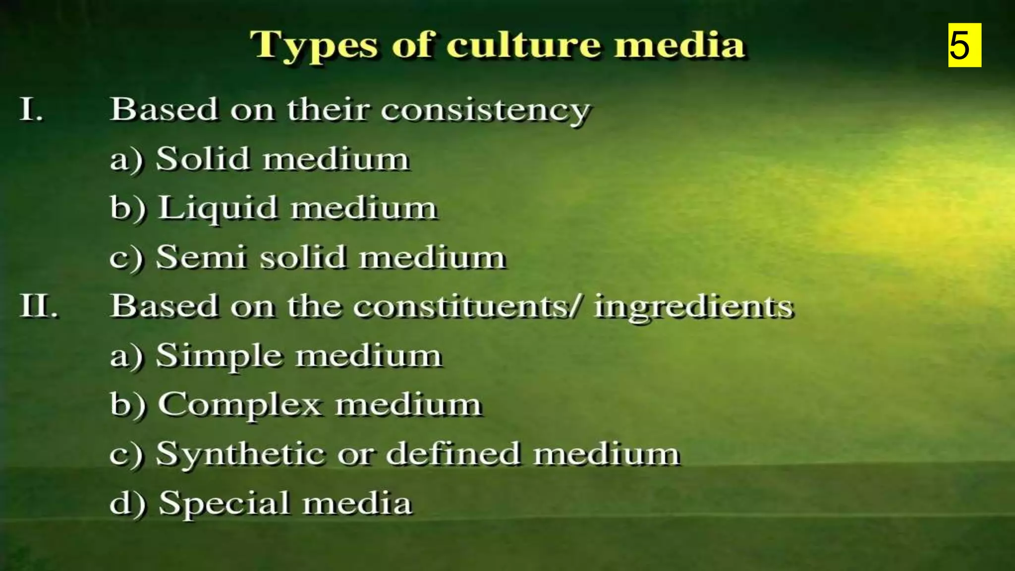 Culture media and techniques | PPTX