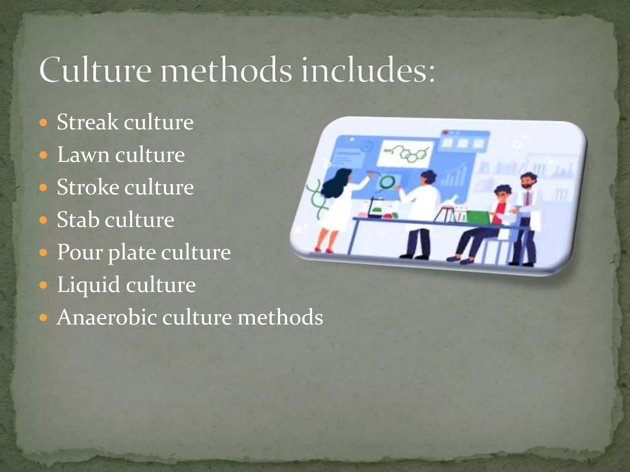 Culture media & culture methods.pptx | Chemistry | Science