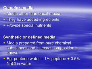CULTURE MEDIA & CULTURE METHODS.ppt