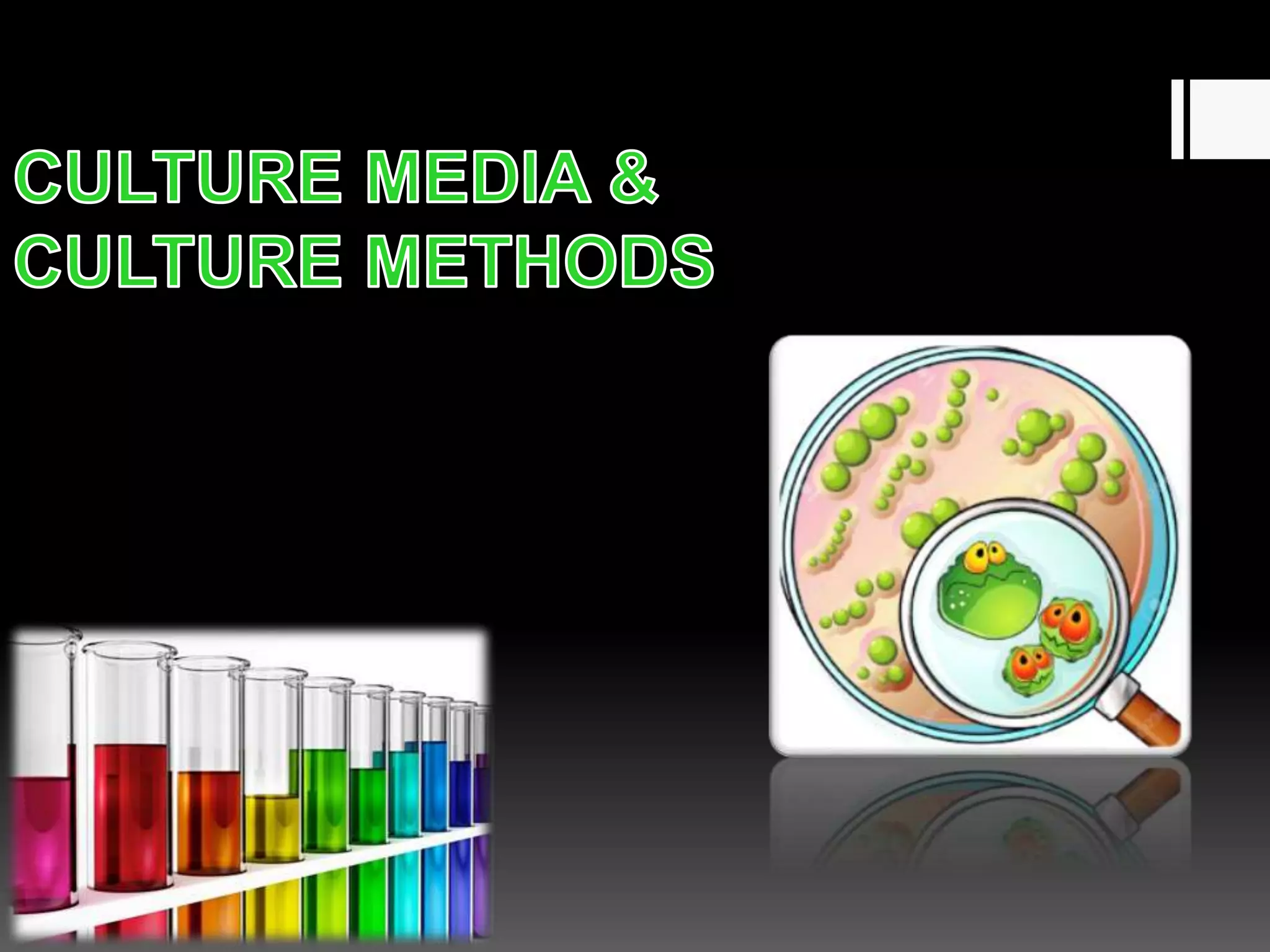 Culture media & culture methods copy | PPTX | Infectious Diseases ...