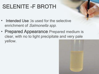 Culture media in microbiobiolgy | PPTX