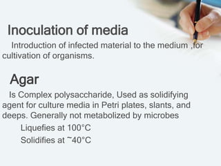 Culture media in microbiobiolgy | PPTX