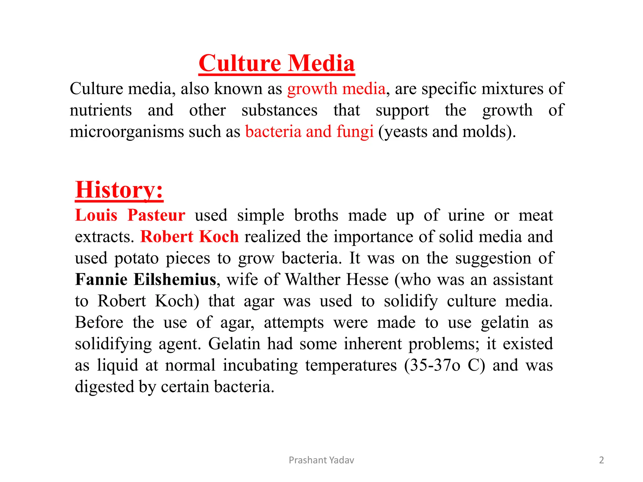 CULTURE MEDIA- medical microbiology lab | PDF