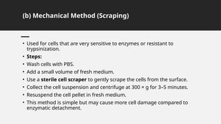 culture media preparation & cell harvesting methods..pptx