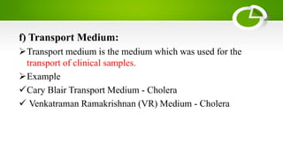Bacterial culture medium .pptx