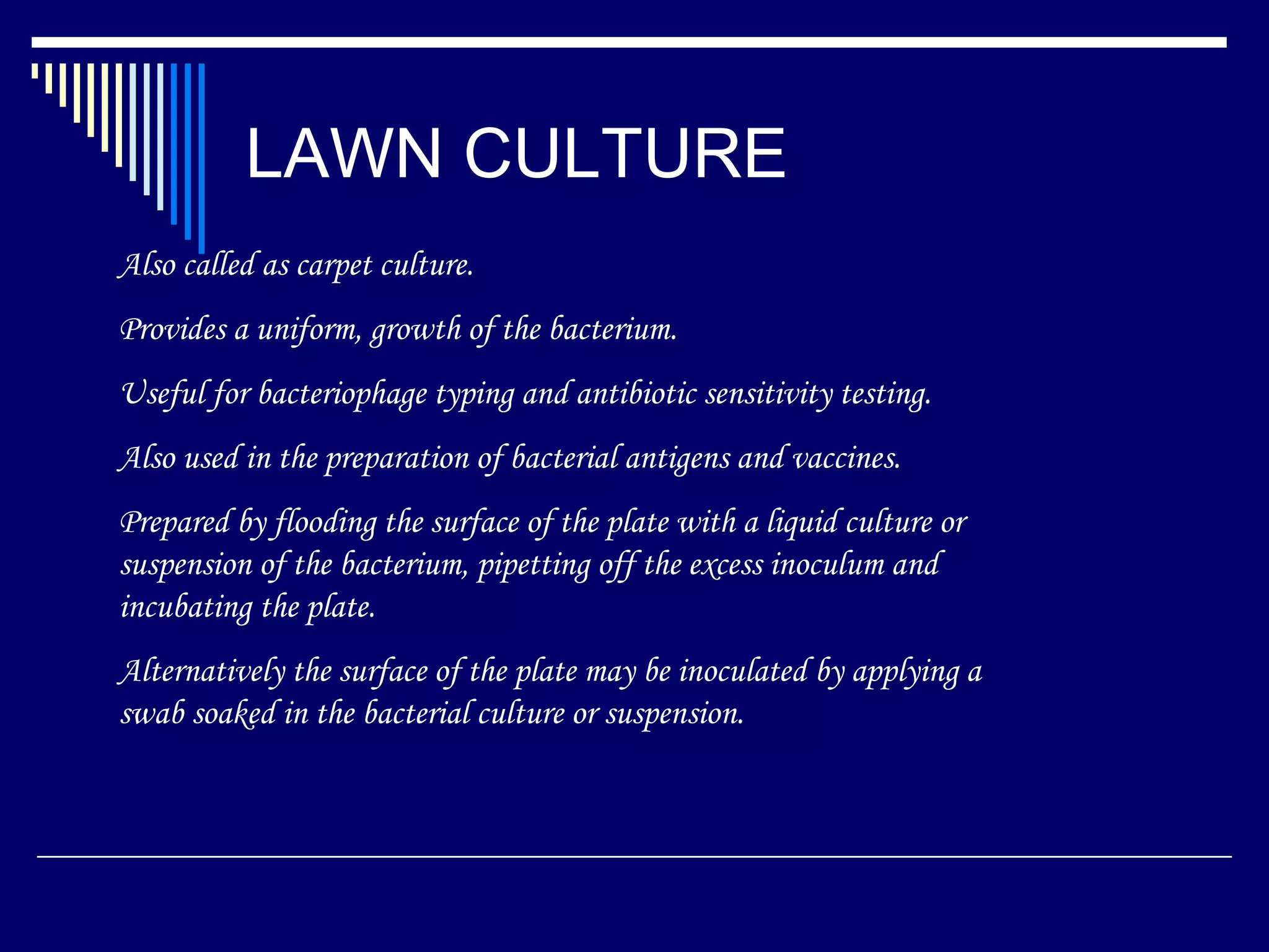 Culture methods | PPT