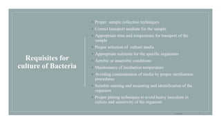 Culture methods 2 | PPTX
