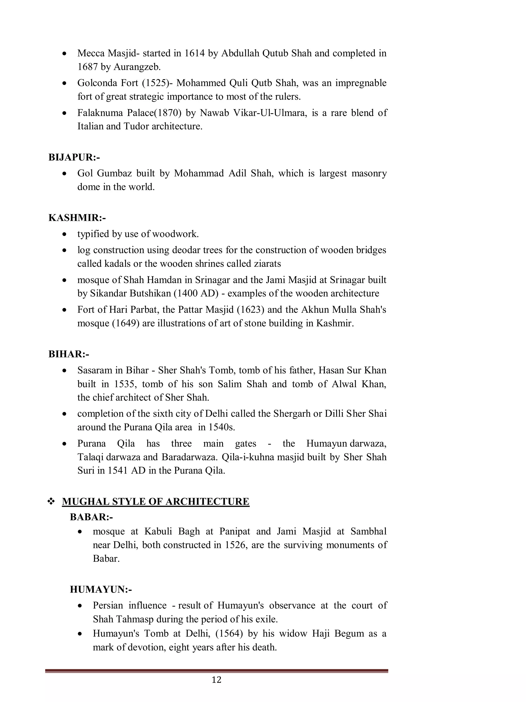 Culture notes for mains ,from ccrt india helpful for ias aspirants | PDF