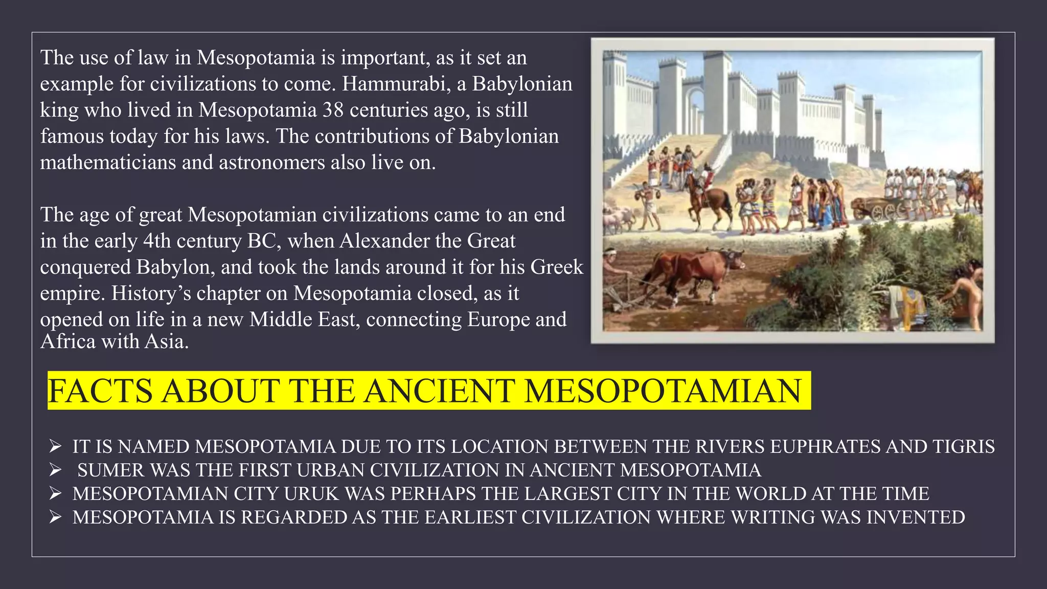 Culture of ancient civilizations | PPTX