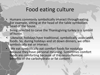 food and symbolism in south east asia ppt | PPTX
