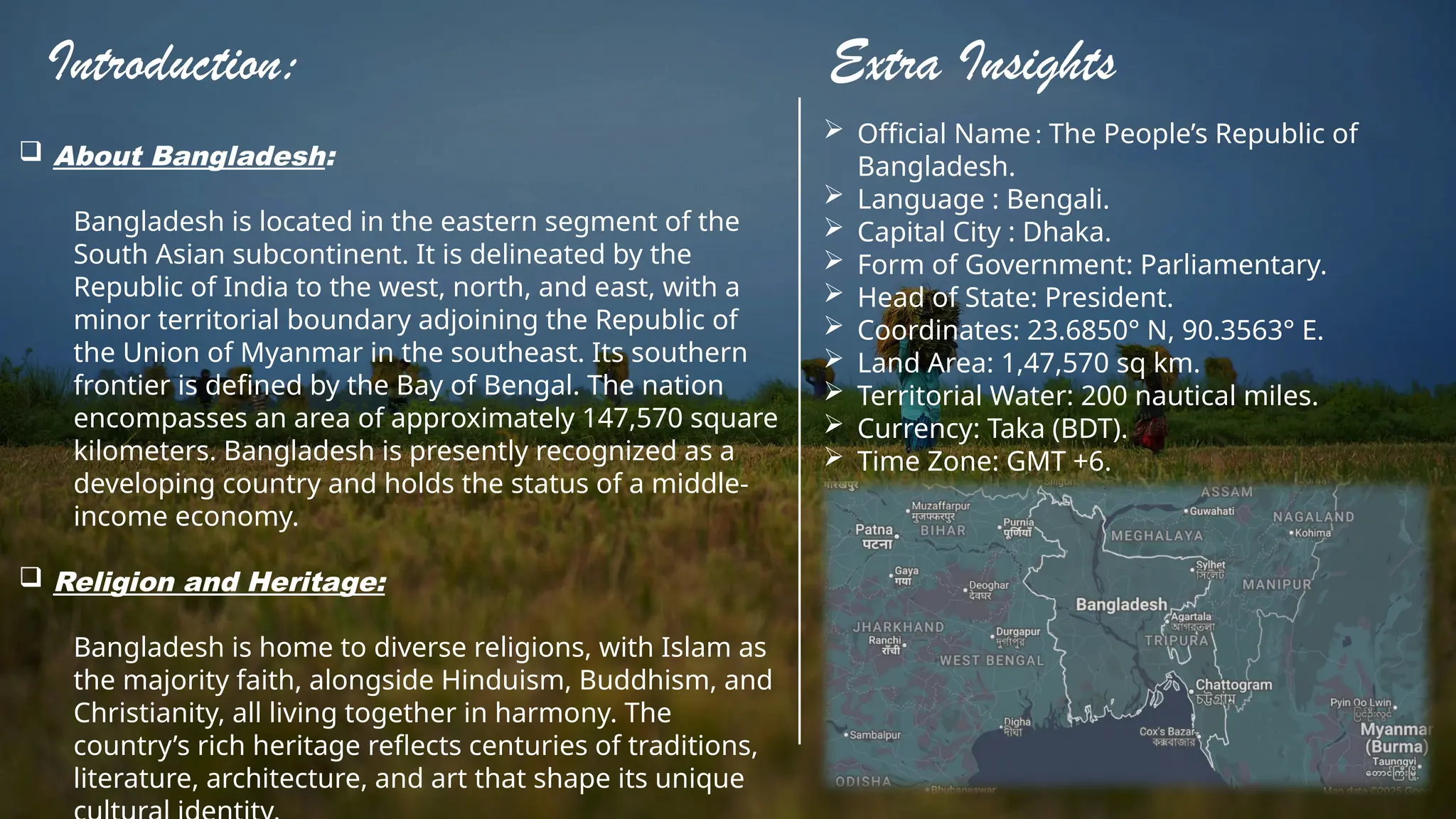 Culture of Bangladesh.pptx made my muhtasim munim 262439 | PPTX