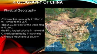 Culture of china by sharyn tahir. | PPTX