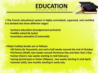 Culture Of France | PPTX