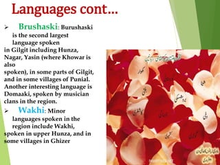 Culture of gilgit baltistan | PPTX