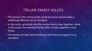 Culture of italy!! | PPTX