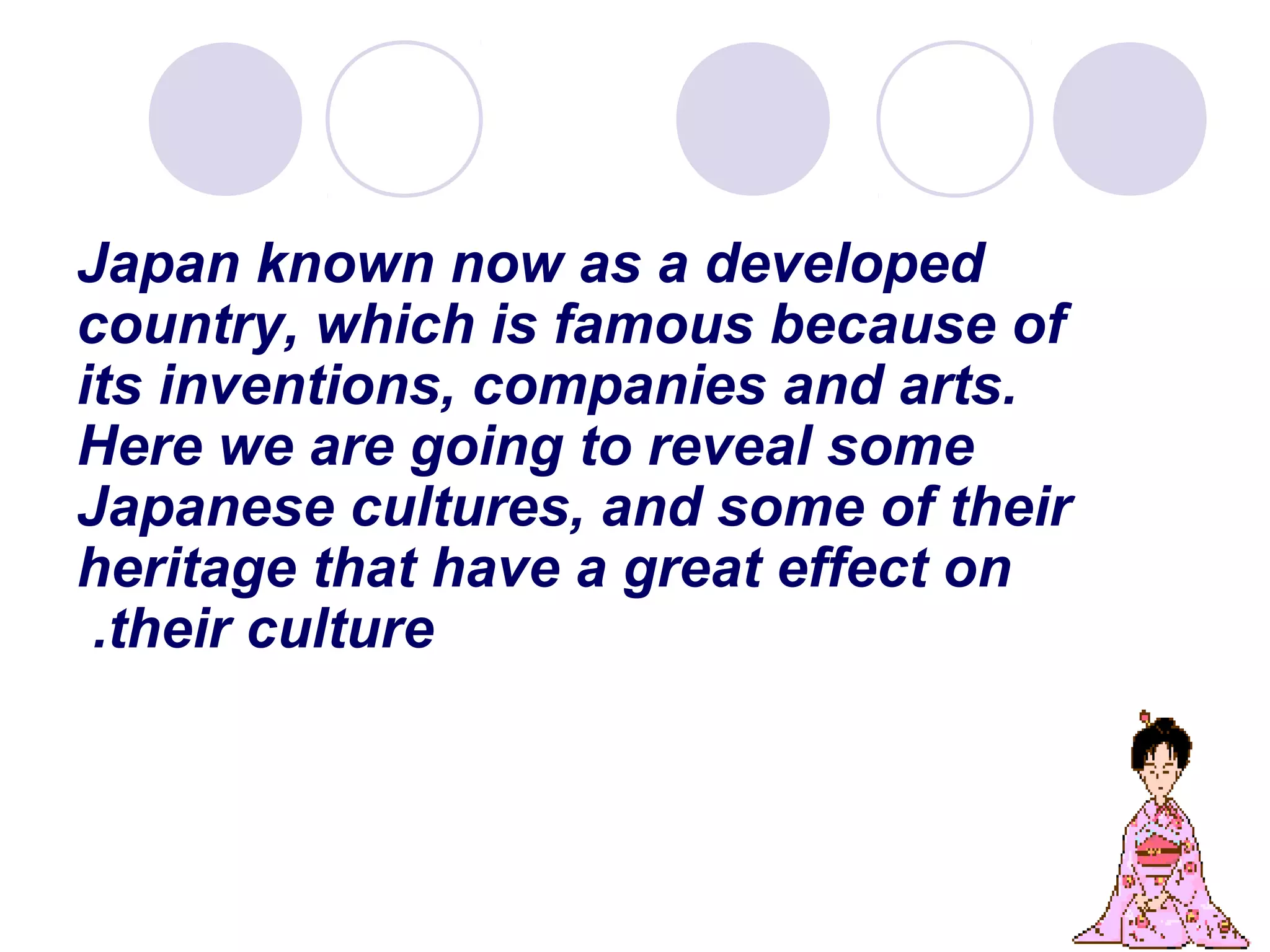 Culture of japan | PPT