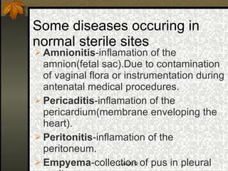 Culture of normally sterile fluids | PPT