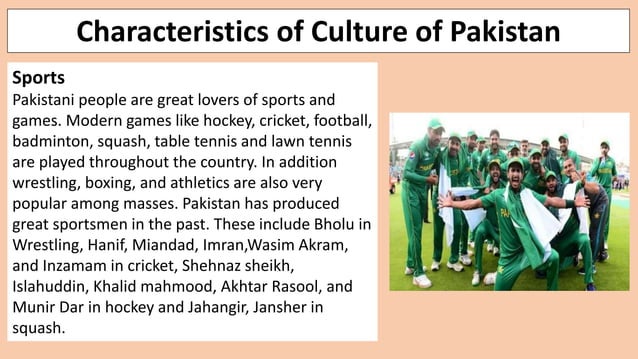 Culture of pakistan | PPTX | Islam | Religion & Spirituality