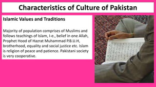 Culture of pakistan | PPTX