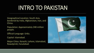 CULTURE OF PAKISTAN describe into detail | PPT