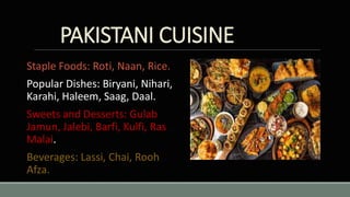 CULTURE OF PAKISTAN describe into detail | PPTX