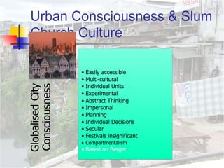 540-7 Culture of Poverty & the Urban Poor Church | PPT