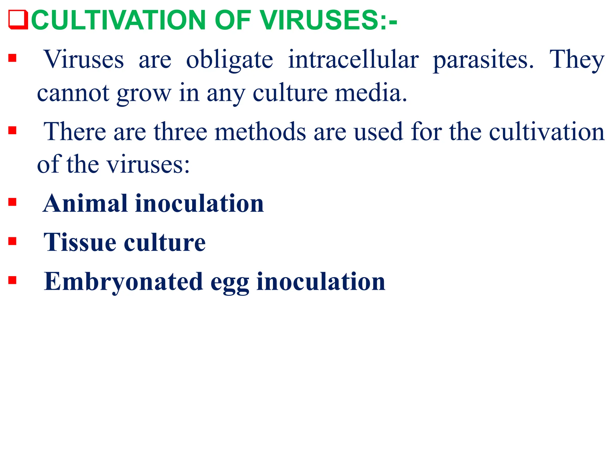 Cultivation of viruses through Egg inoculation methods PPT.pptx ...