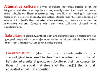 Culture presentation | PPT