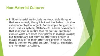 The Culture and its types | PPTX
