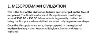 CIVILIZATIONS OF THE WORLD | PPTX