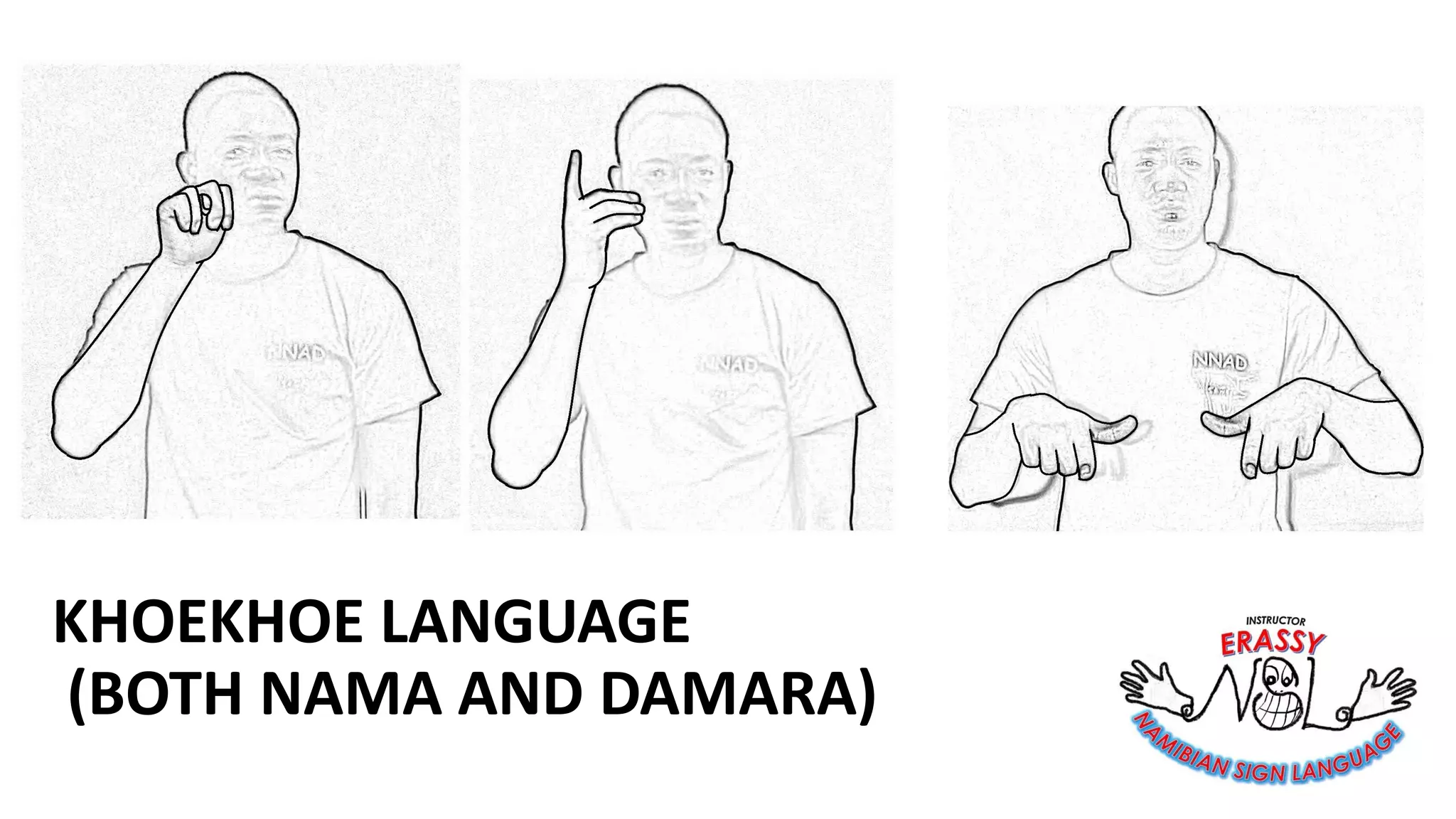 Cultures and languages in Namibia (Namibian Sign Language NSL) | PDF