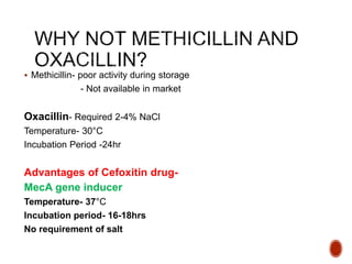 MRSA- Methicillin resistance Staphylococcus aureus | PPTX