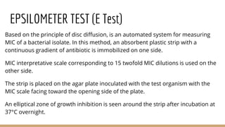 Culture sensitivity tests by ayesha asif ali | PPTX