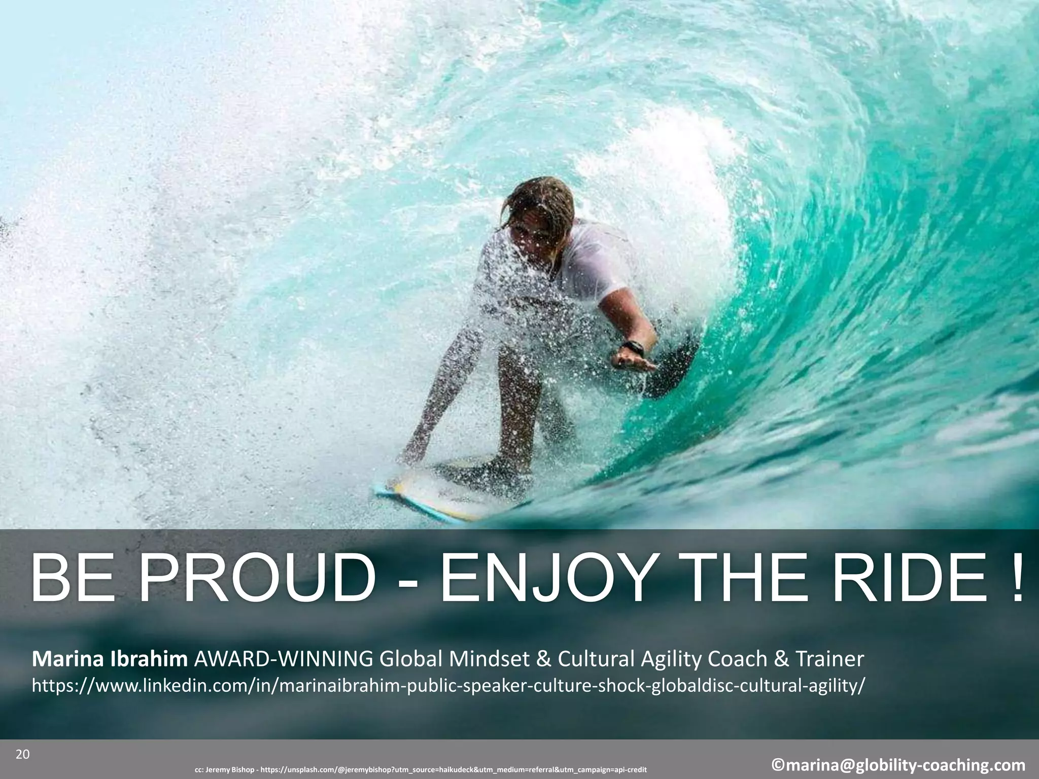 'Culture Shock - from stress to success' by Marina Ibrahim | PPTX